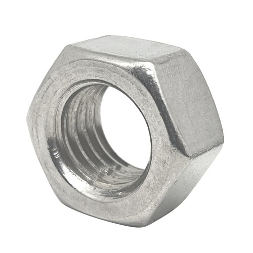 2Pcs 304 Stainless Steel Left Hand Thread Hex Nuts,Hex Lock Nut Self ...