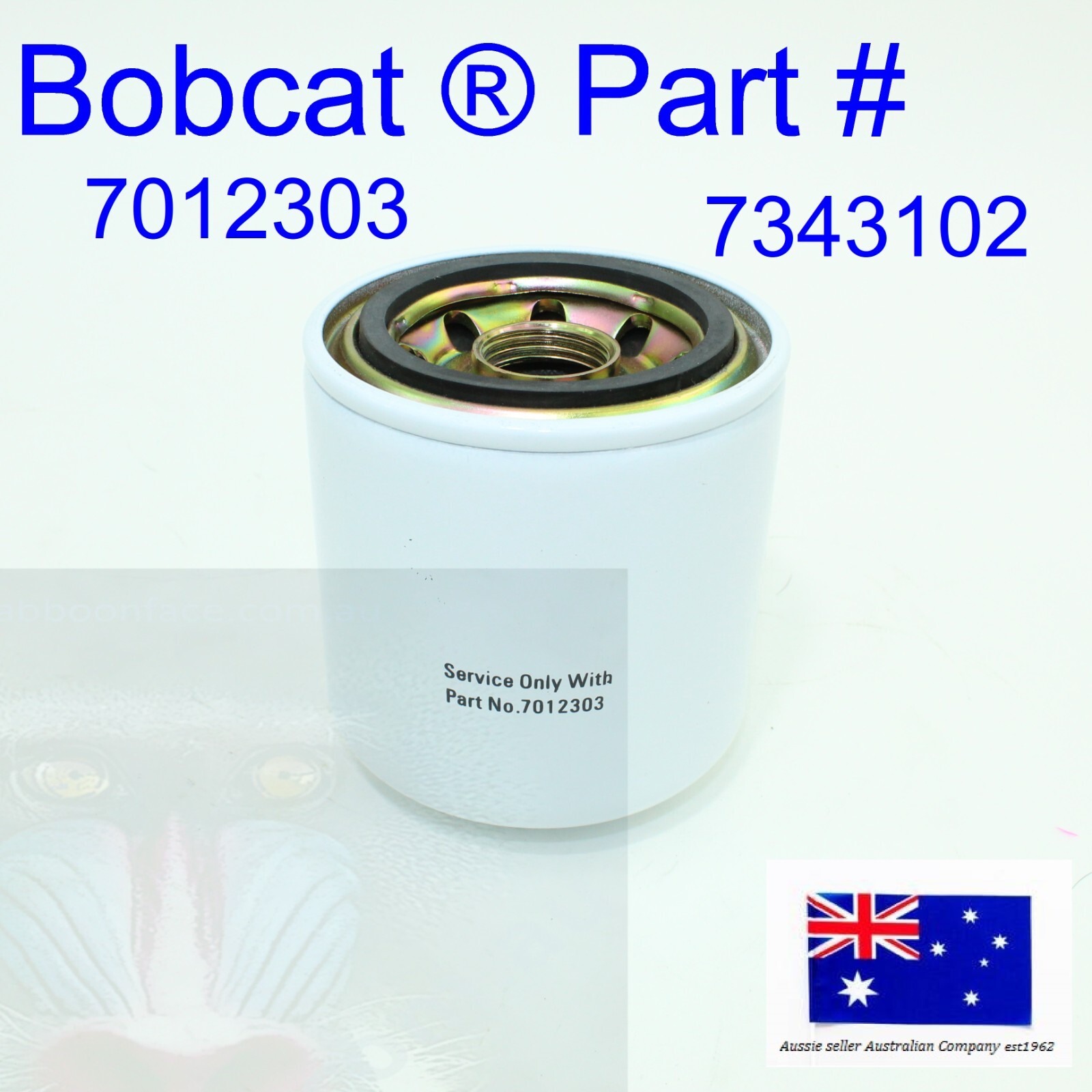 fits Bobcat Engine Oil Filter 7012303 7343102 S450 S510 S530 S550 S570 ...