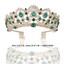 55 Styles Green Crystal Queen Princess Tiara Crown Wedding Prom Queen ...