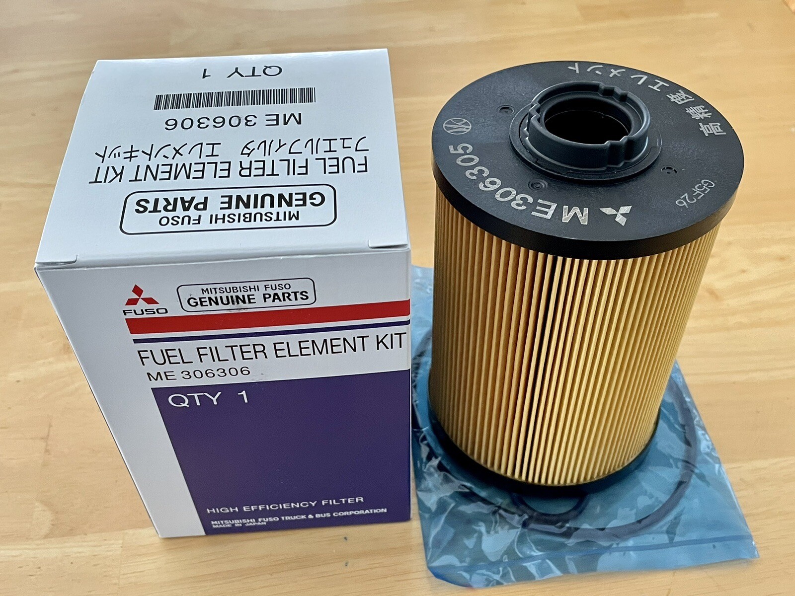 NEW Genuine Mitsubishi FUSO Fuel Filter FK FM 2005-2010 SEE DESCRIPTION ...
