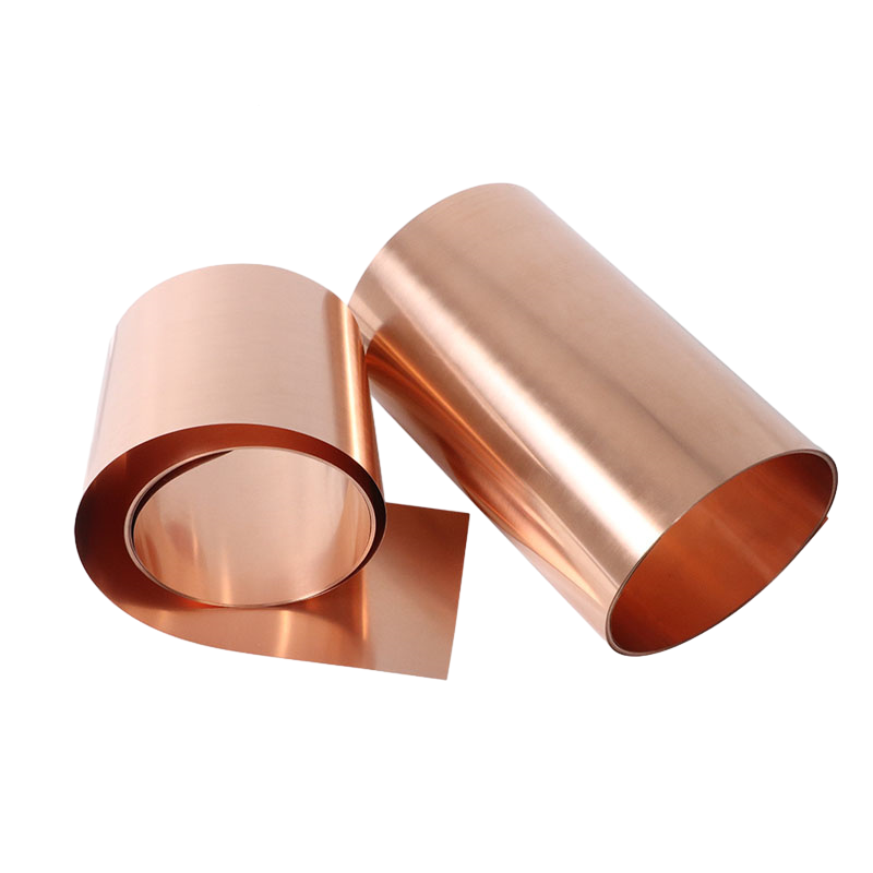 Pure Copper Strip 0.1-0.8mm Rolled Electrolytic Shim Stock CNC ...