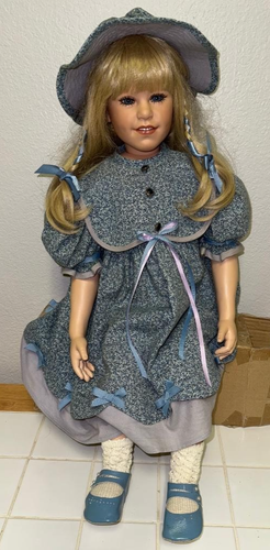 30" GADCO "Fredericka" doll 1995 Rotraut Schrott 59/1000 orig box & COA ...