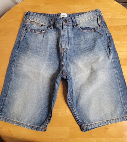 Burton Menswear London Men's denim shorts W34 blue | eBay UK