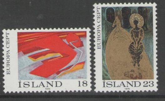 ICELAND SG533/4 1975 EUROPA MNH | eBay