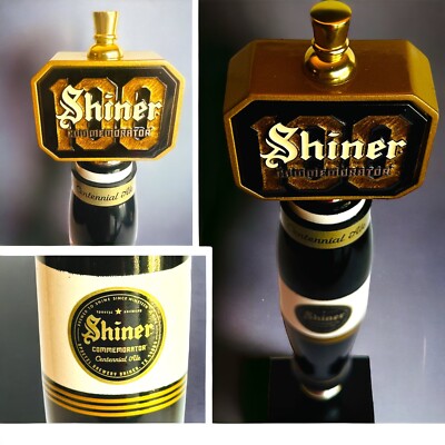 Vintage Shiner Beer Tap Handle 100 Year Anniversary Centennial Ale 12 ...