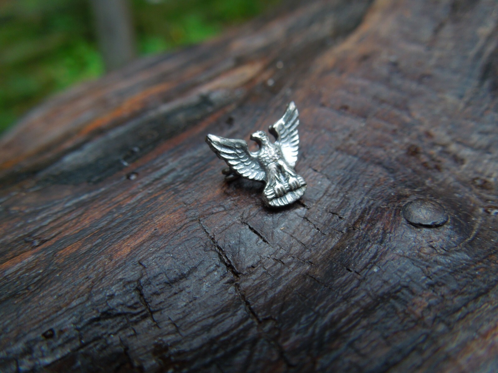 Vintage Sterling Silver Military Eagle Pin | eBay