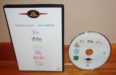 ZELIG-1983 Film Comedy-WOODY ALLEN-Mia Farrow-PAL REGION 2 DVD-Superb ...