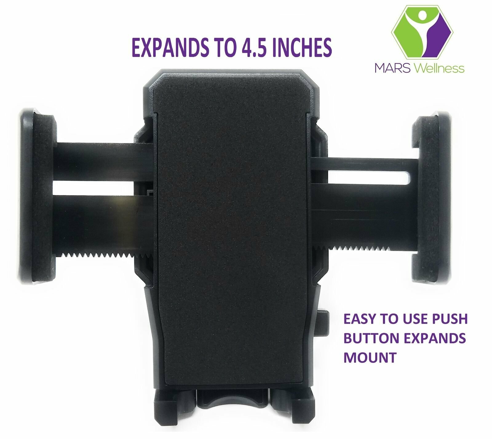 NEW Deluxe Adjustable Mobility Phone Mount for Wheelchairs, Rollators ...