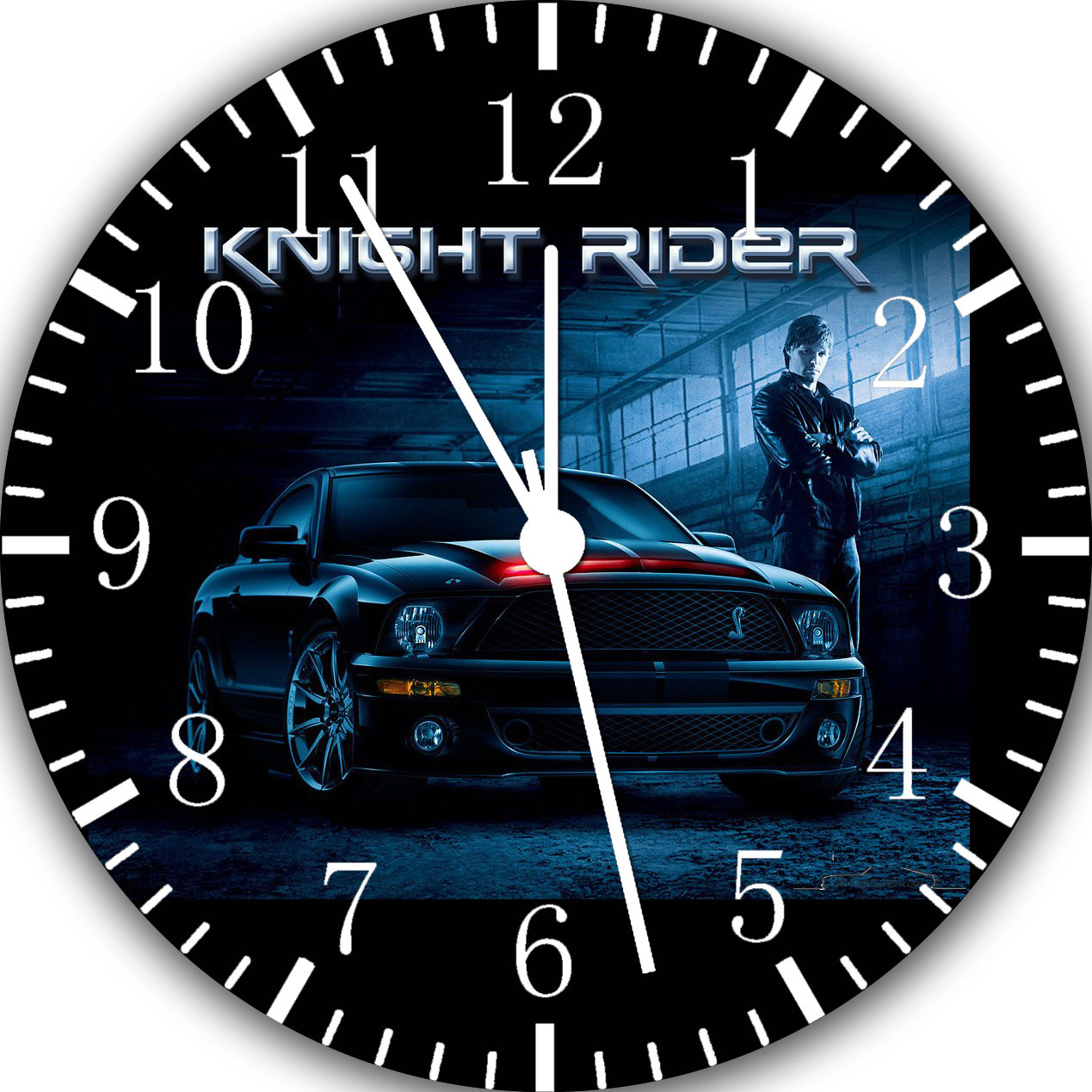 Knight Rider Frameless Borderless Wall Clock Nice For Gifts or Decor ...