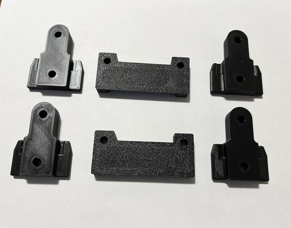 pack out Cleat Wall Mounts 3D Printed quantity 4 compatible with ...