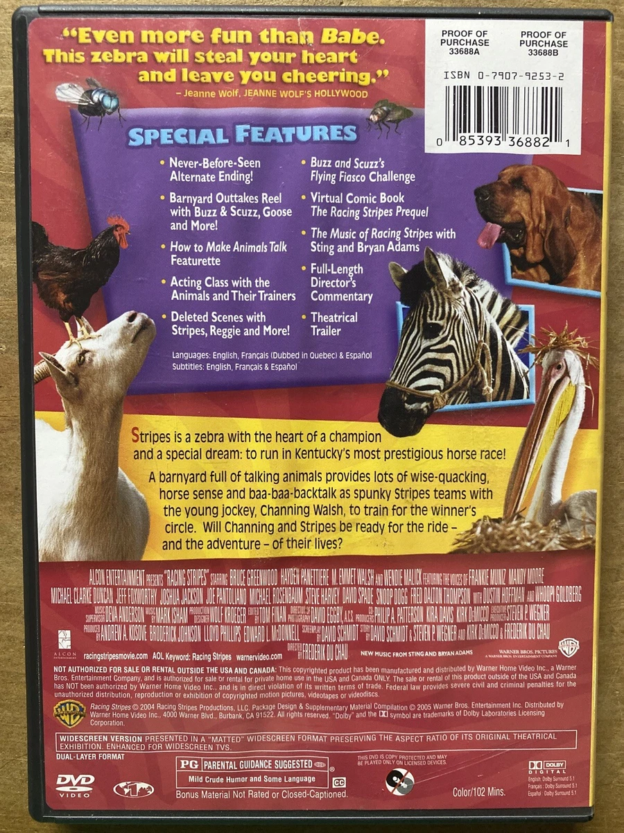 Racing Stripes Movie Poster