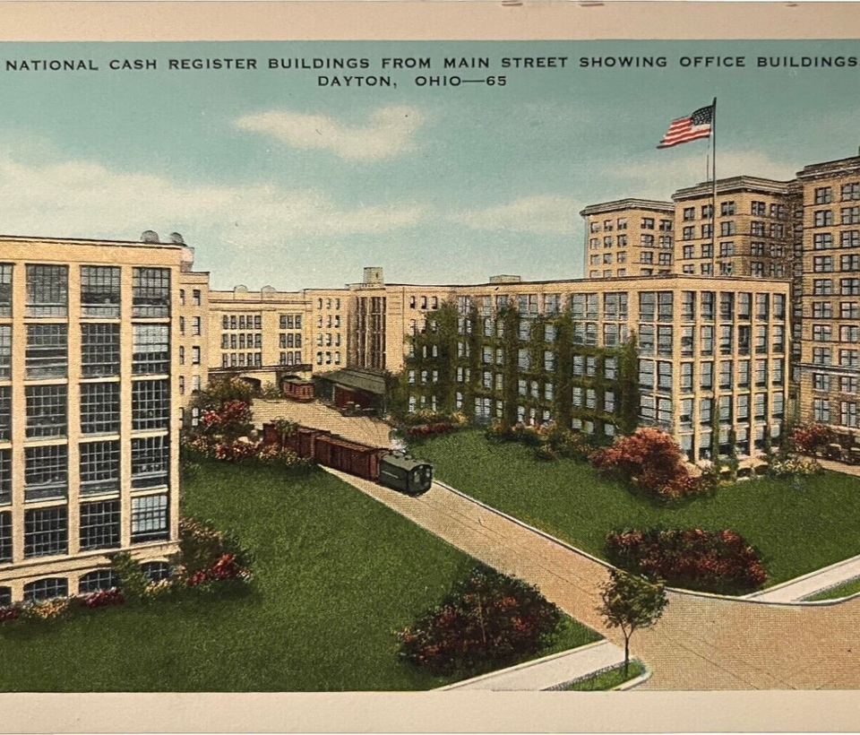 National Cash Register, Dayton, Ohio, vintage post card | eBay