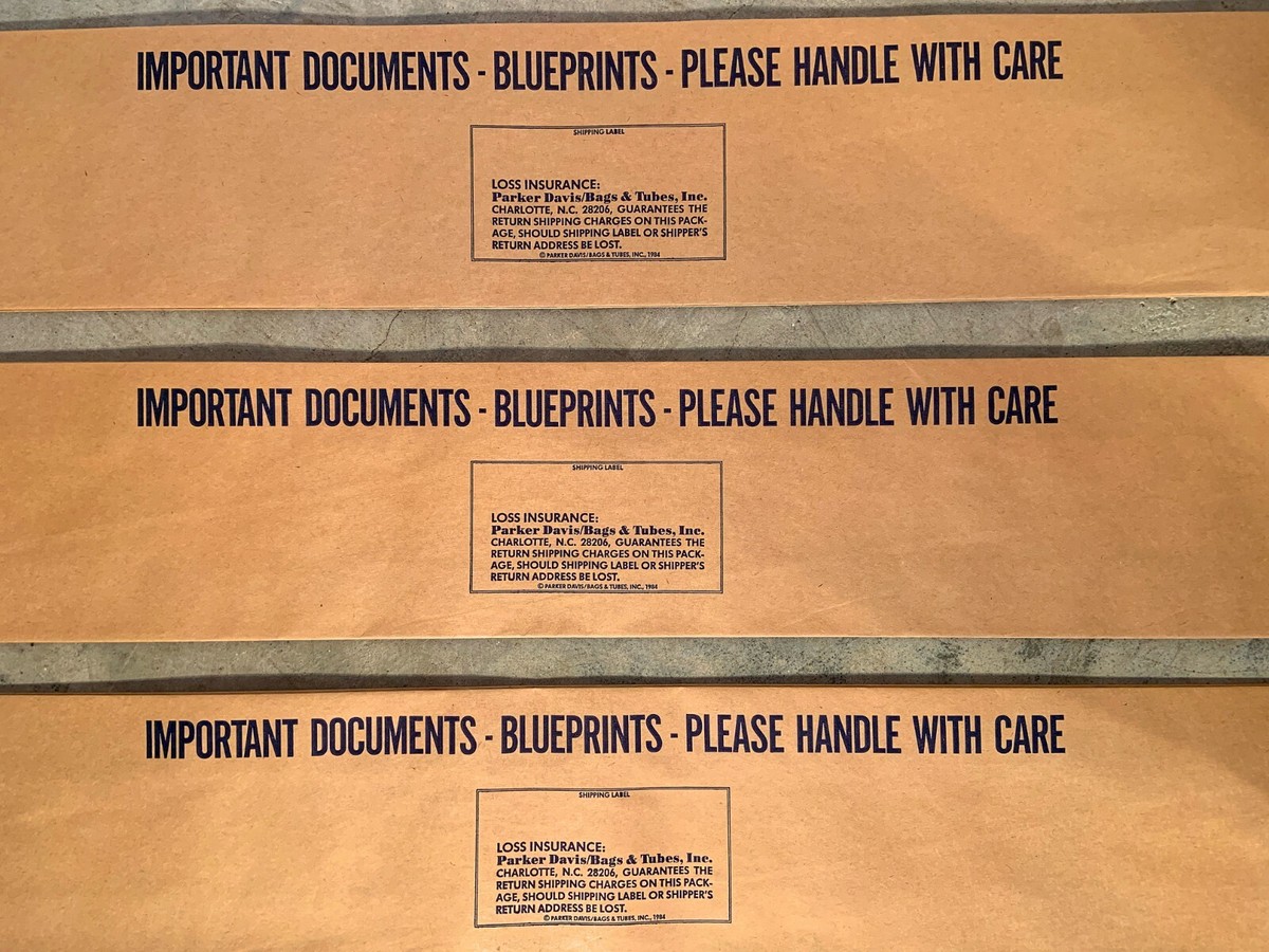 Blueprint Mailing Bags