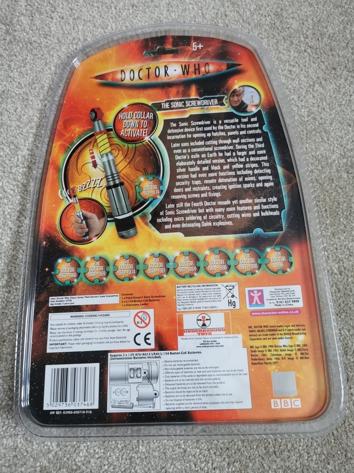 Doctor Who - Third Doctor's SONIC SCREWDRIVER | eBay UK