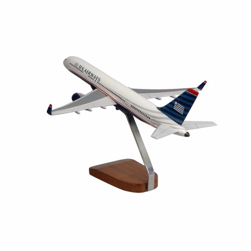 NEW Boeing 757-200 US Airways Large Mahogany Model | eBay