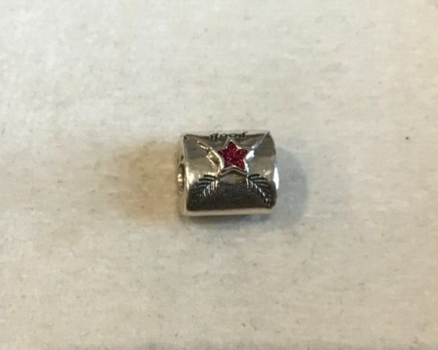 Genuine Pandora Charm Christmas Letter To Santa Sterl… - Gem