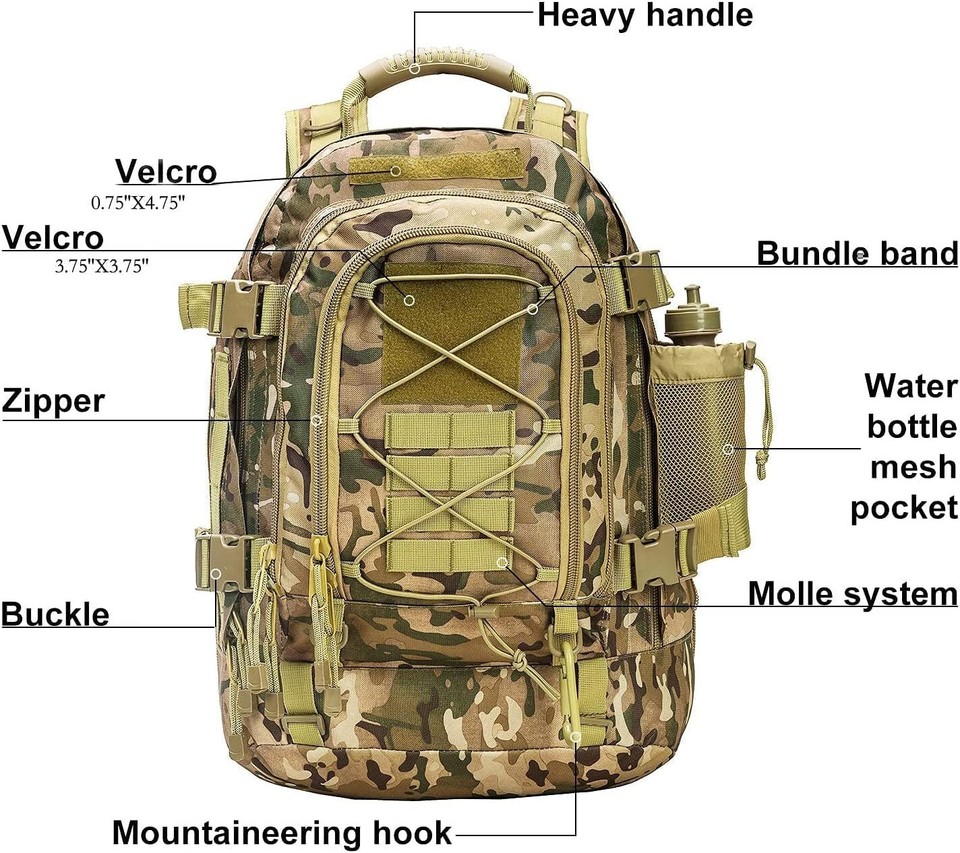 Bullet Proof Backpack Multicam School Protection Level IIIA Tactical ...