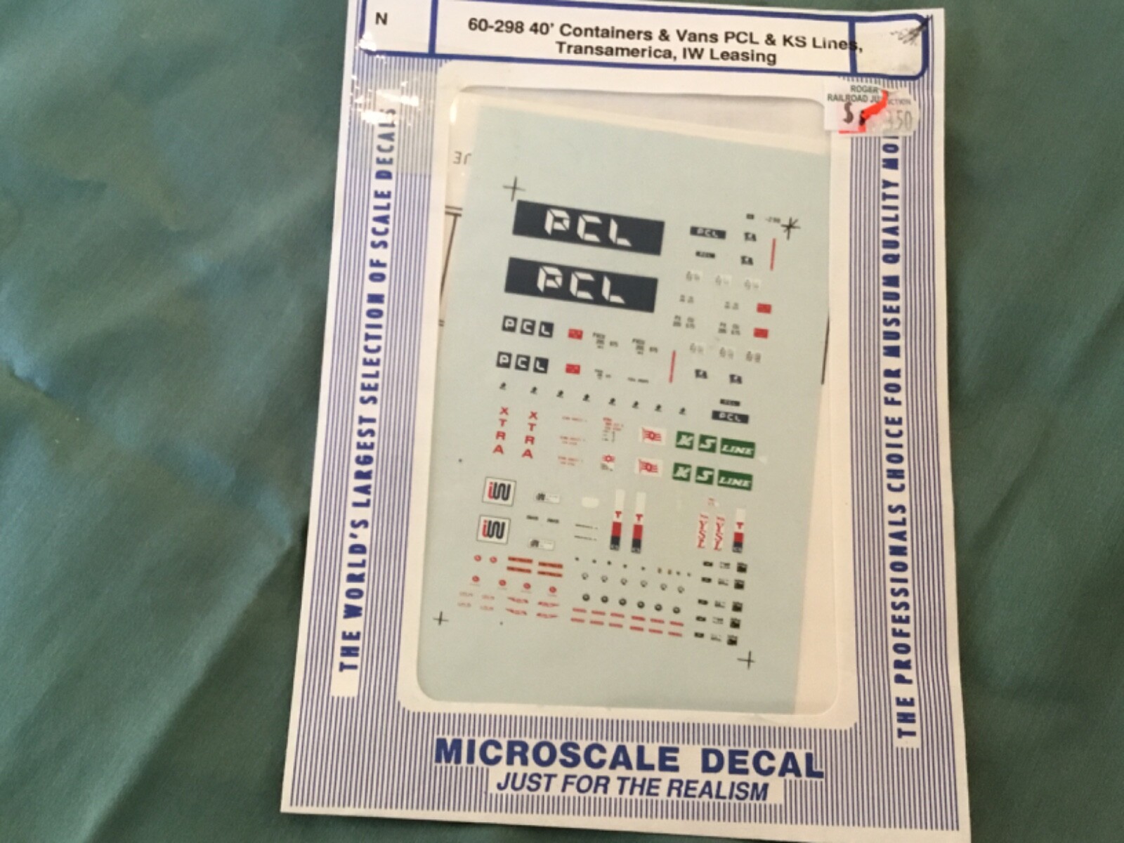 N Asstd. Trailers & Containers IW Leasing, PCL & KS Decals Microscale ...