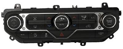 18-23 Jeep Wrangler JL OEM Radio Temperature AC Heat Climate Control ...