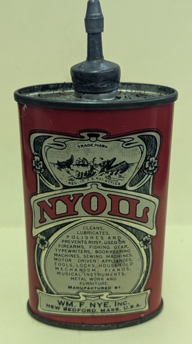 Vintage NYOIL 3-1/4oz Lead Top Handy Oil Can | eBay