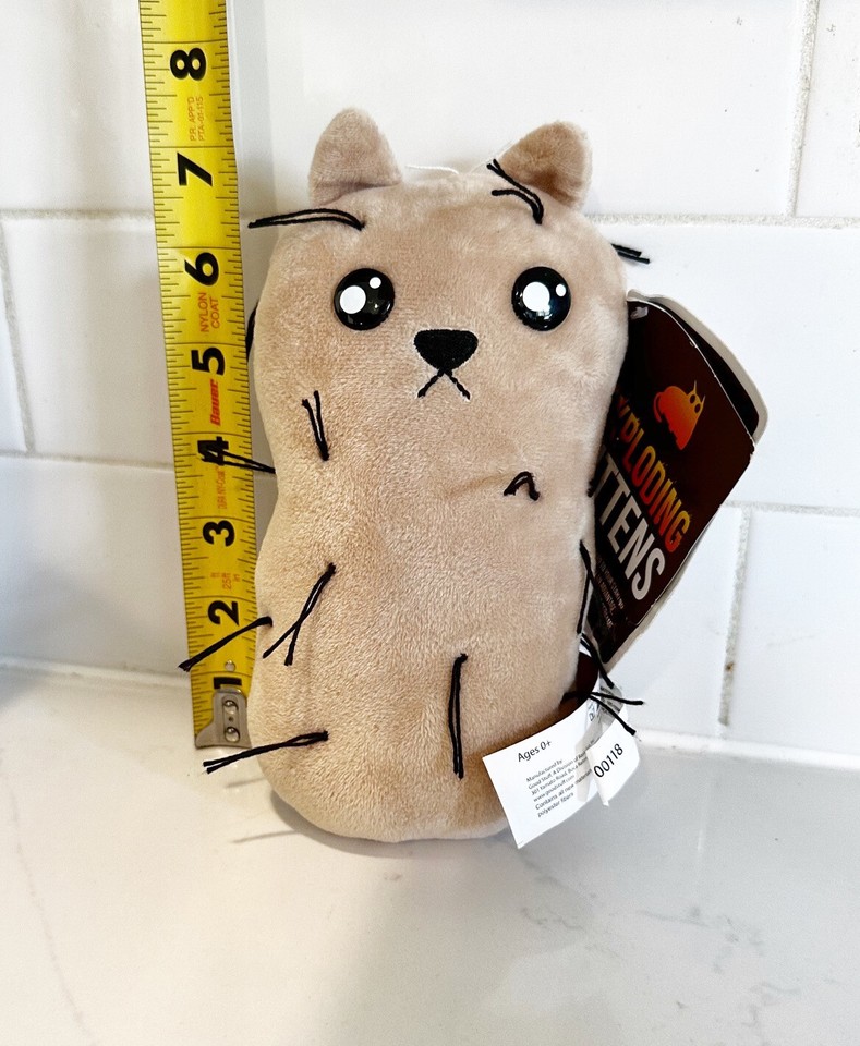 Exploding Kittens game Merch potato Cat Plush Stuffed Animal NEW | eBay