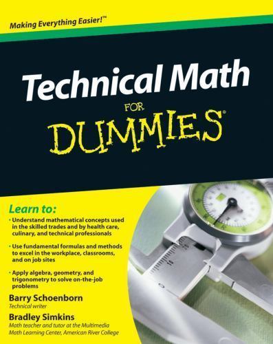 Technical Math for Dummies by Bradley Simkins and 9780470598740| eBay
