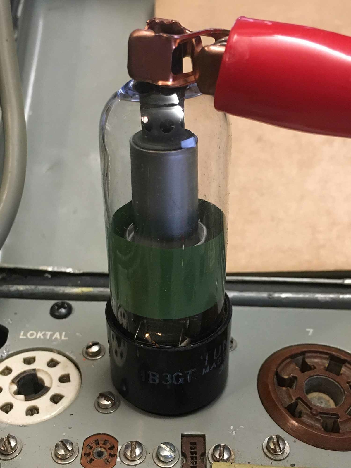 1B3GT TESTED STRONG on TV7 Vacuum Tube NOS Valve Tung-Sol 1B3 1G3GTA 1 ...