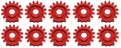 LEGO Technic cogs (x 10 pieces) Gear 16 Tooth with Clutch on Both Sides ...