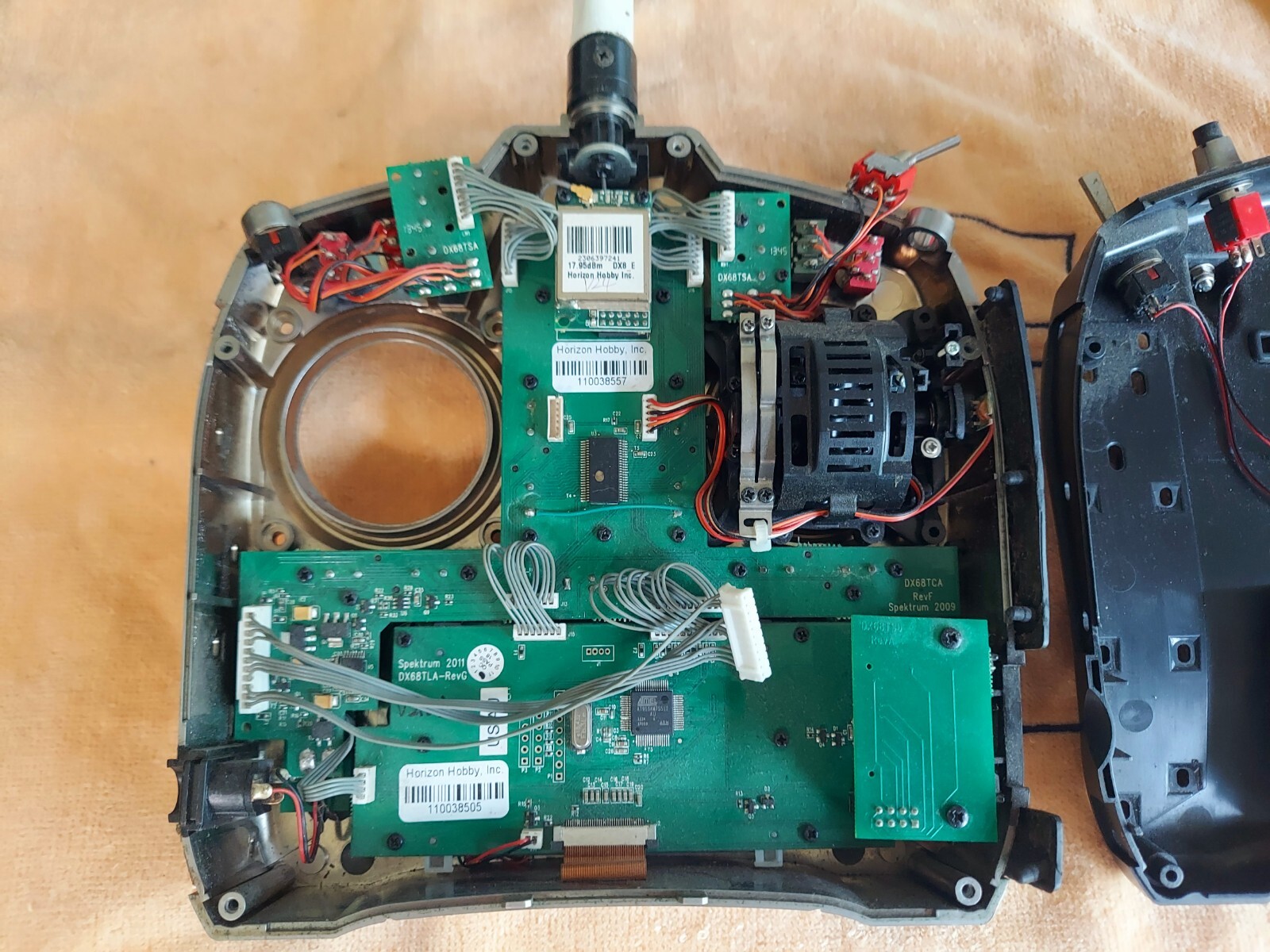 Spektrum DX8 2.4GHz SPMR8000 8 Channels Transmitter PARTS screen dx6i ...