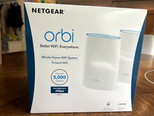 Netgear Orbi AC3000 Trri-Band Wireless Router - White, Pack of 2 (RBK50 ...
