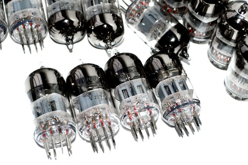 10pcs 6N2P ~ 12AX7, ECC83 Double Triode Tube Rocket VOSKHOD Soviet 1970 ...