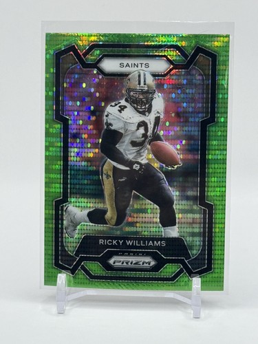 2023 Panini Prizm Ricky Williams Neon Green Pulsar #215 New Orleans ...