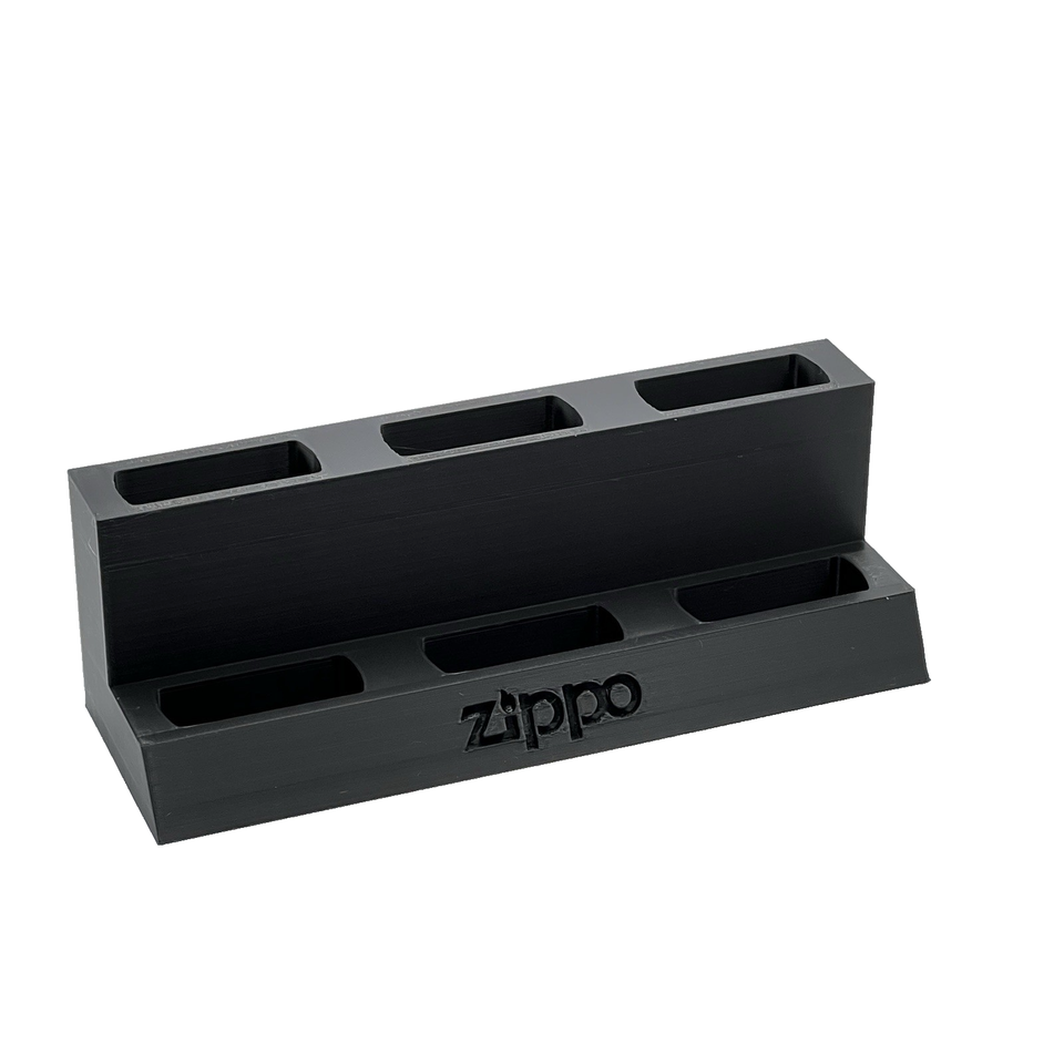 Zippo Lighter For 6 Lighters - Display Stand Sturdy Base Holder Desktop ...