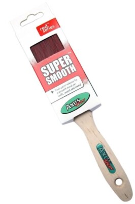 Axus Decor Super Smooth Paint Brush Red Series For Even Paint Release ...