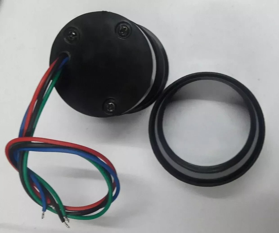 Tachometer/Hourmeter 0-3000 RPM Ignition Coil Signal Gauge Bezel +12V ...