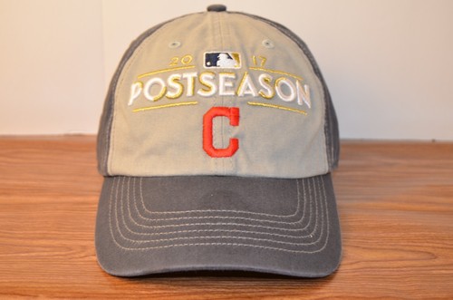 Cleveland Guardians Hat 2017 Postseason '47 Brand Strapback MLB ...