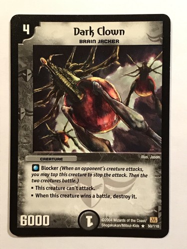 Dark Clown Duel Masters DM01 Rare card TCG CCG | eBay UK