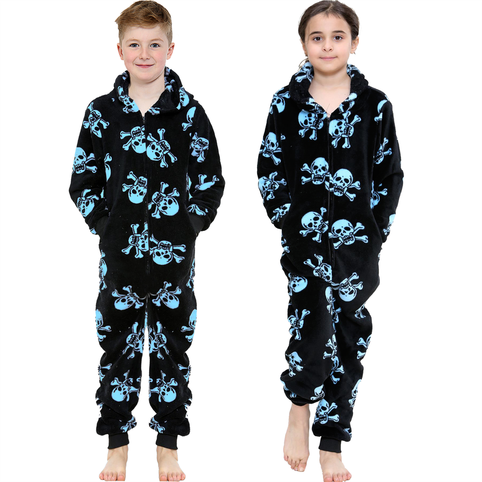 Kids Boys Girls Fun Print Children A2Z Onesie One Piece Halloween ...