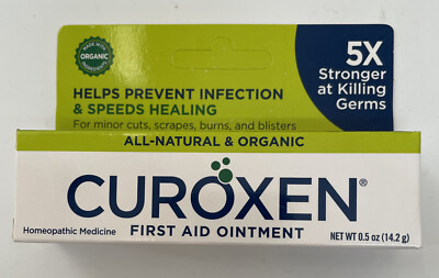CUROXEN First Aid Antibiotic Ointment, 0.5oz | All-Natural & Organic ...
