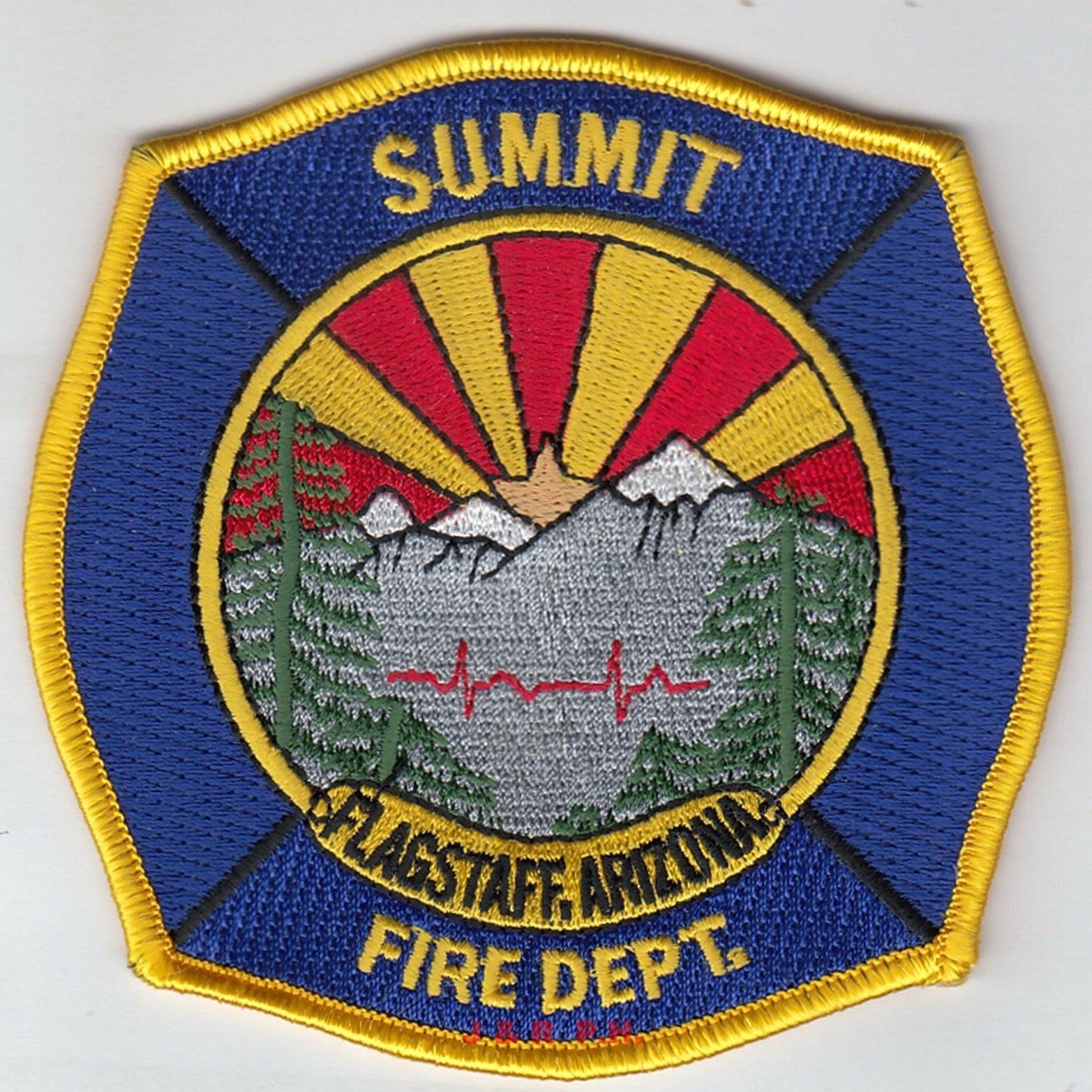 Summit fire department, Flagstaff, Arizona (4" x 4" size) fire patch | eBay