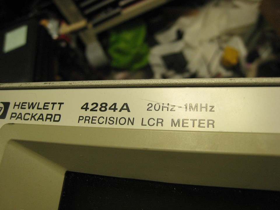 HP 4284A Precision LCR Meter 20Hz - 1MHz Made in Japan YOKOGAWA opt 001 ...