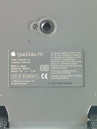 Apple QuickTake 150 Digital Camera - Silver for sale online | eBay