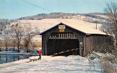 Hamden Covered Bridge Rt 10 Delaware | eBay