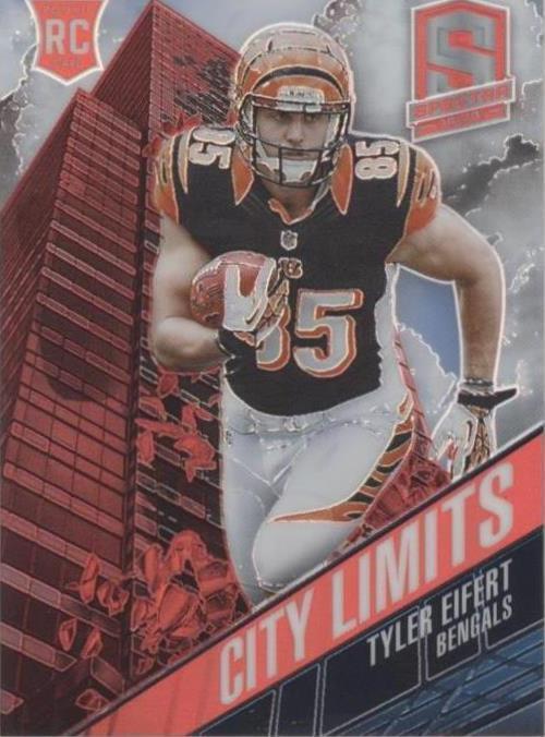 2013 Panini Spectra - City Limits Tyler Eifert #87 Red /25 (RC) for ...
