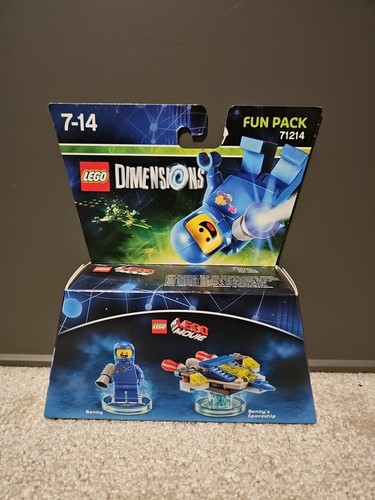 LEGO 71214 Dimensions Benny and Benny's Spaceship Minifigures MISB Blue ...