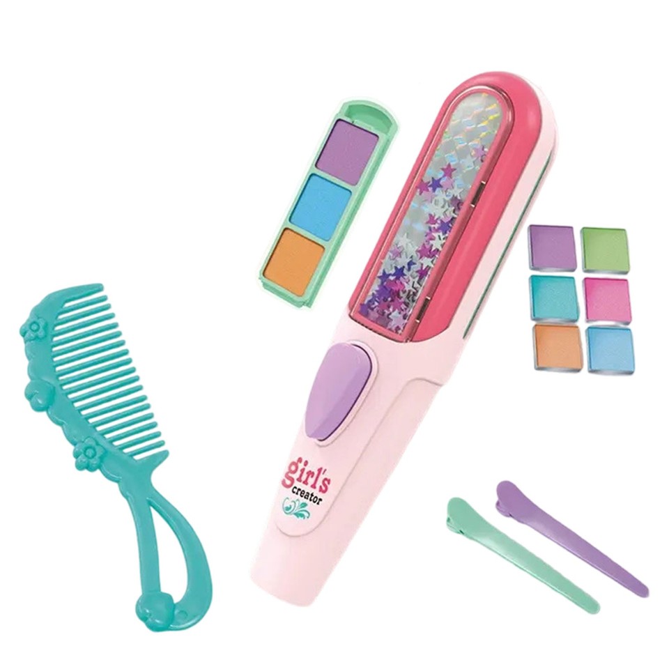 Hair Gems for Girls, Hairs Gem Stamper, Blinger Gem Stapler for Hair ...