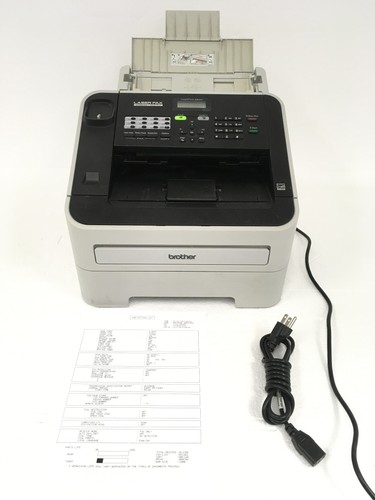 BROTHER Intellifax Fax-2840 High Speed Laser Fax Machine FREE SHIPPING ...