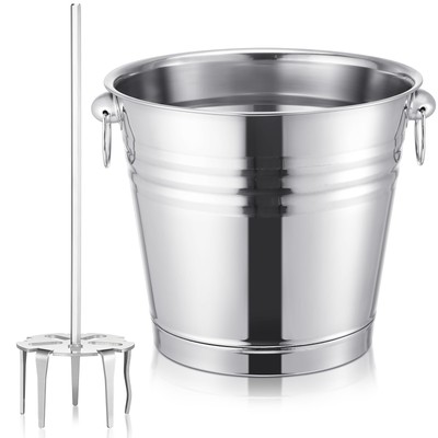 4 Inch Stainless Steel Pork Puller with 8.7 x 7.4 Inch Stainless Steel ...