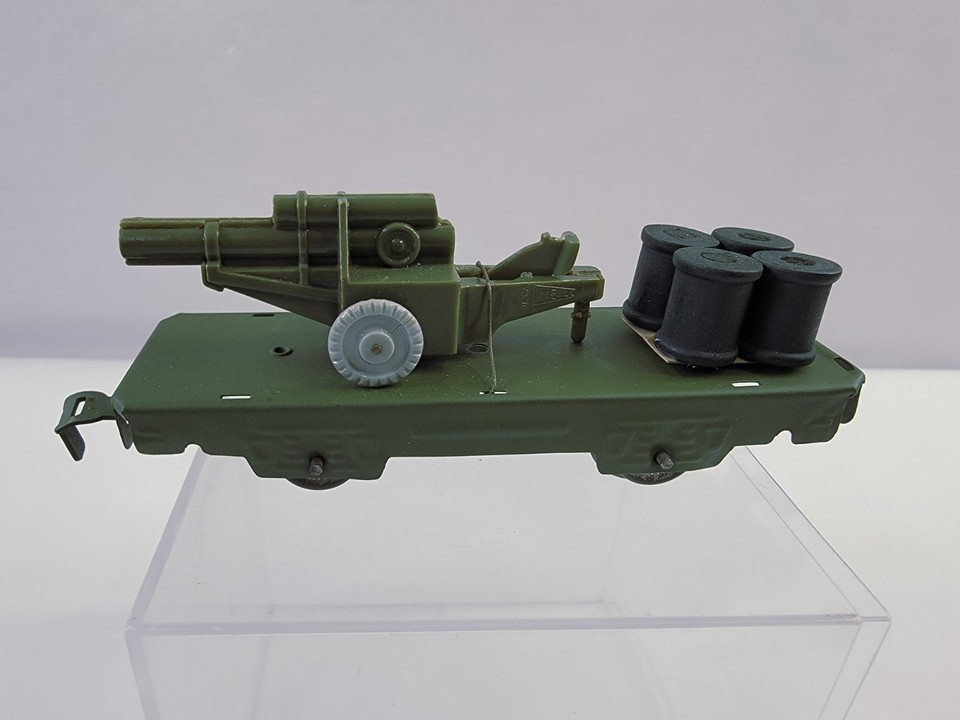 Marx Commodore Vanderbilt Army Green New York Central Locomotive Tender ...