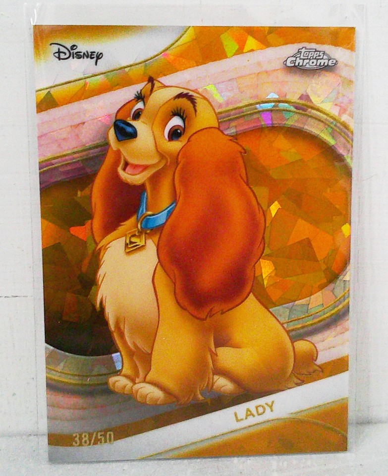 2025 Topps Sapphire Disney #70 Lady Gold 38/50 and Base Cards Lady ...